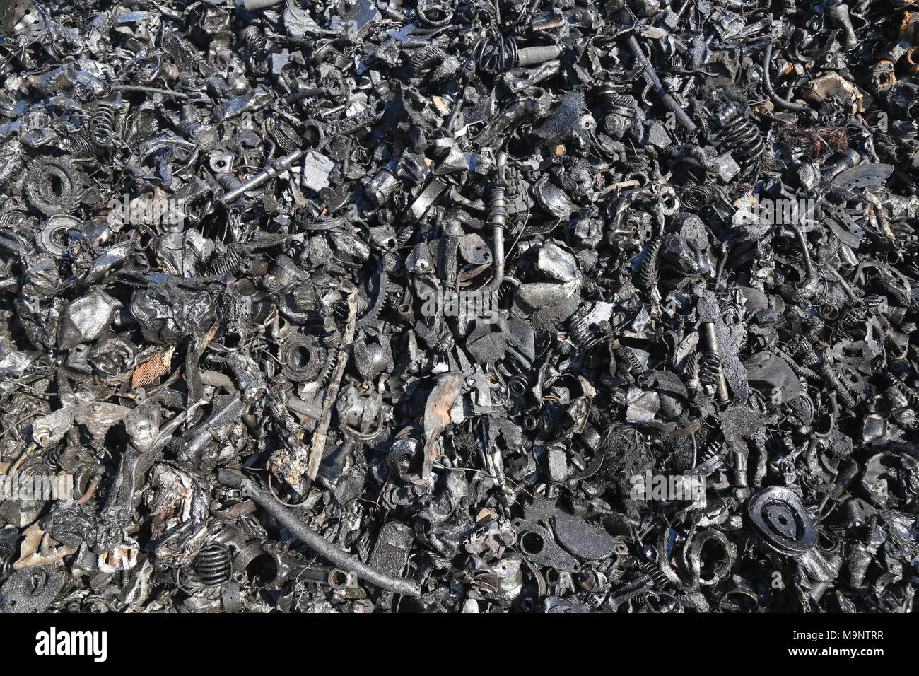 Metal trash for scrap Stock Photo - Alamy
