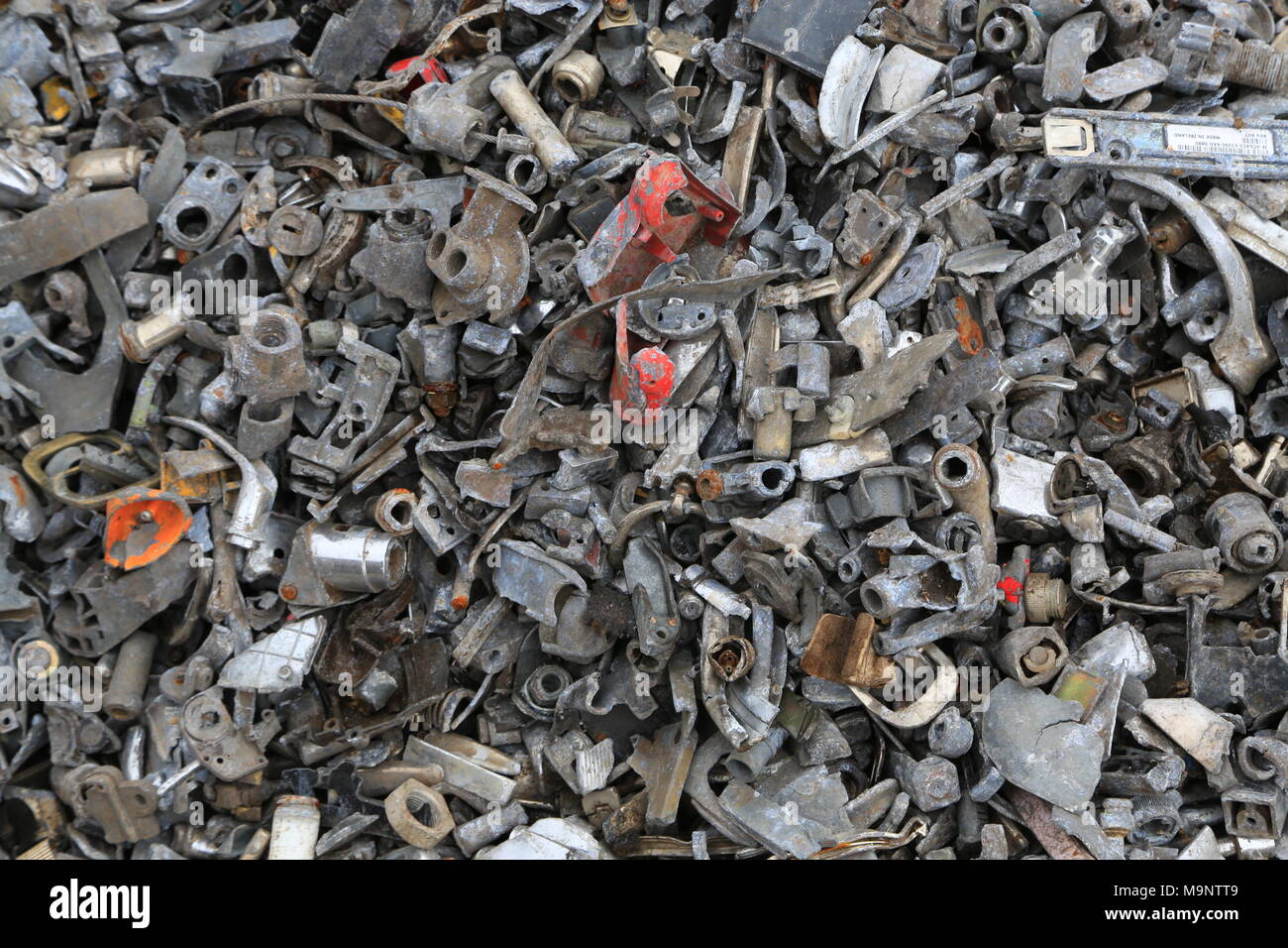 Metal trash for scrap Stock Photo - Alamy