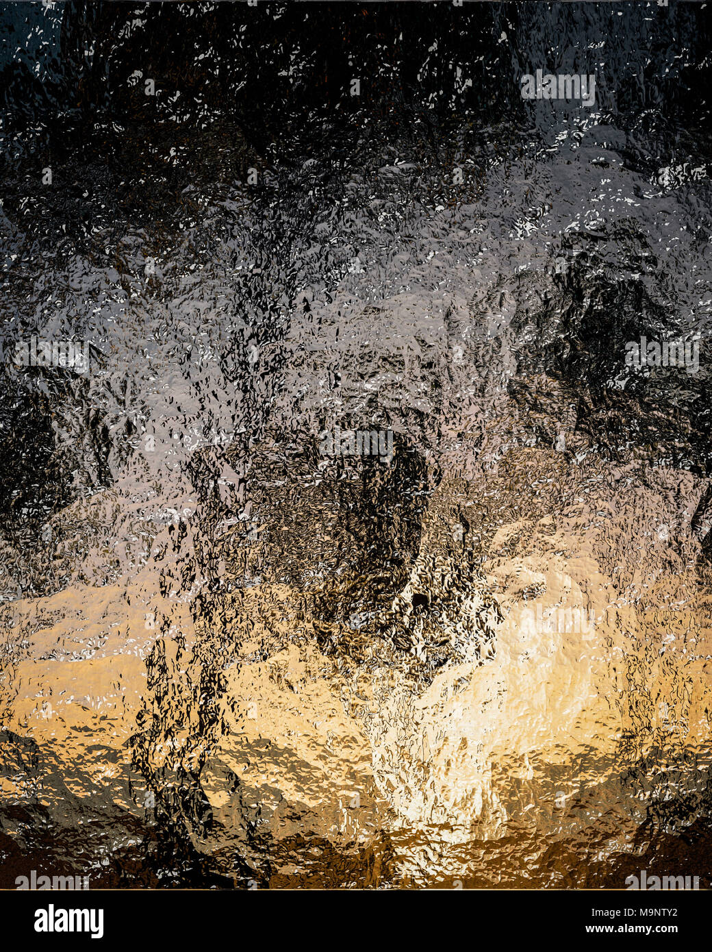 Chrome Golden background that can be tiled seamlessly as a texture or ...