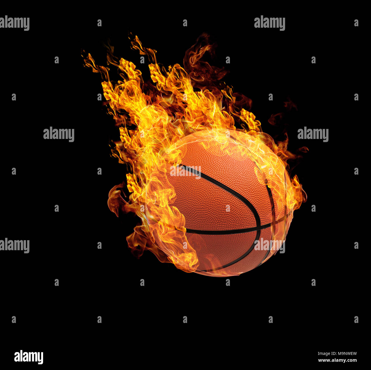 Baseball ball flame hi-res stock photography and images - Alamy