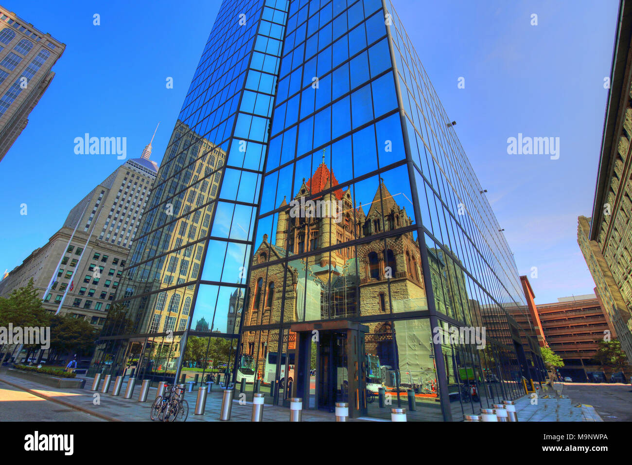Boston Copley Square Stock Photo - Alamy