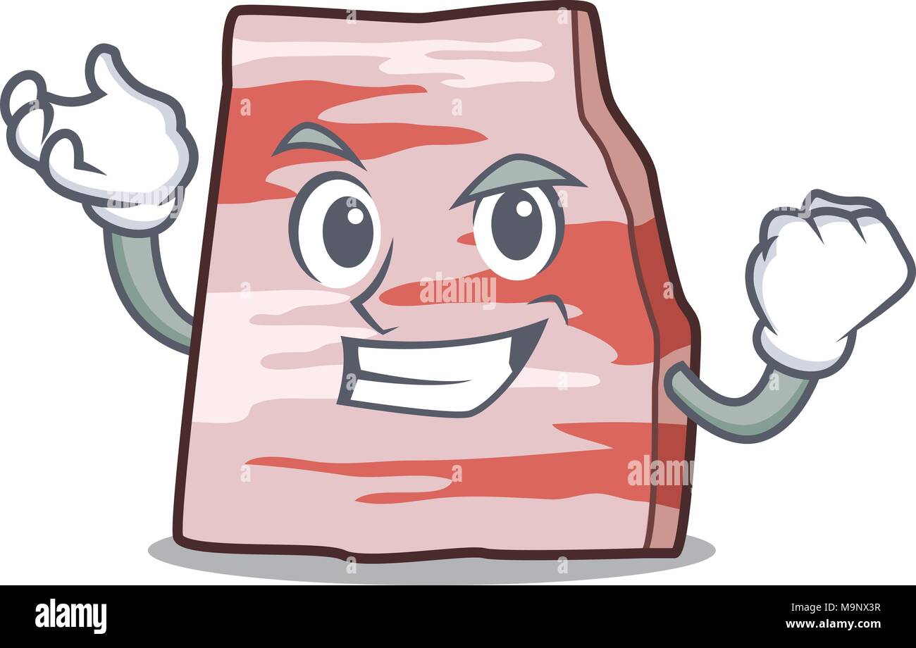 Successful pork lard character cartoon Stock Vector Image & Art - Alamy