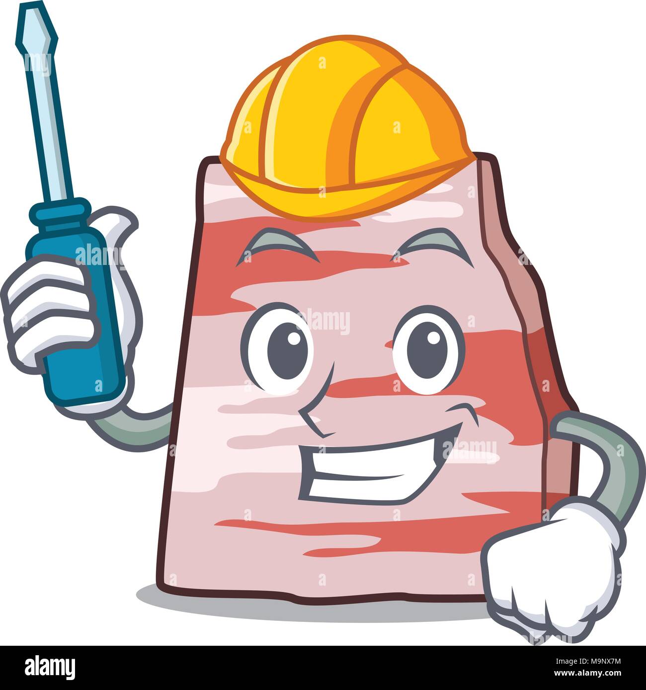 Automotive pork lard mascot cartoon Stock Vector Image & Art - Alamy