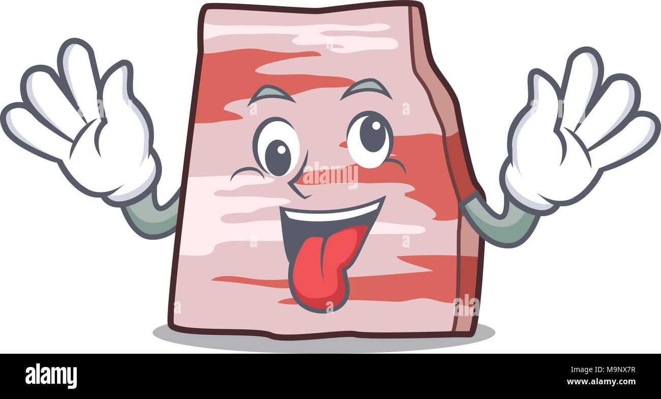 Crazy pork lard mascot cartoon Stock Vector Image & Art - Alamy