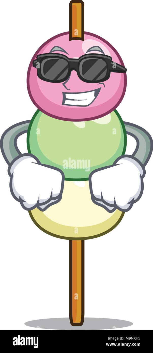 Super cool dango character cartoon style Stock Vector Image & Art - Alamy