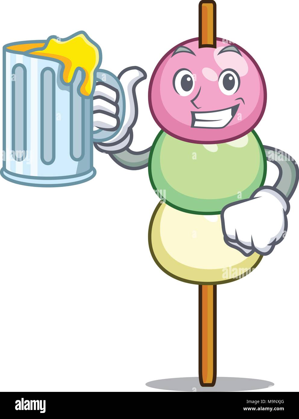 With juice dango mascot cartoon style Stock Vector Image & Art - Alamy