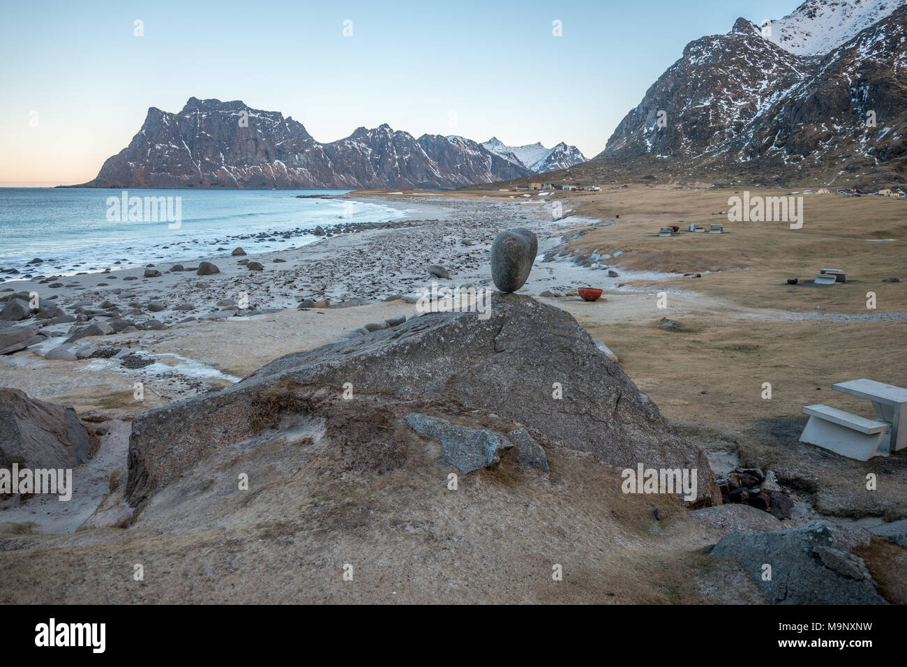 Hauklandstranda beach hi-res stock photography and images - Alamy