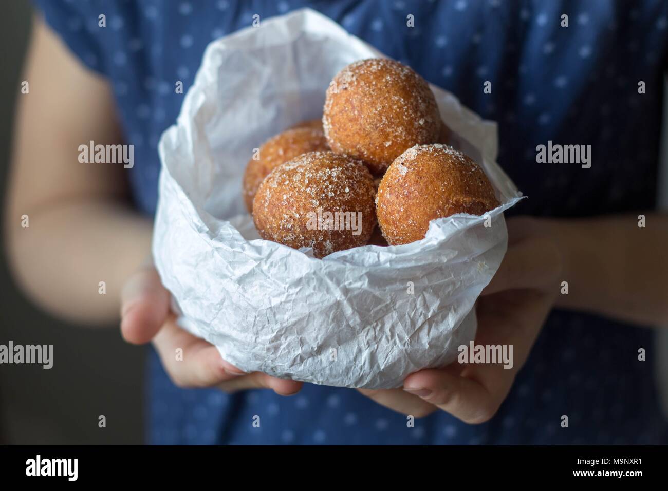Mini donuts hi-res stock photography and images - Alamy
