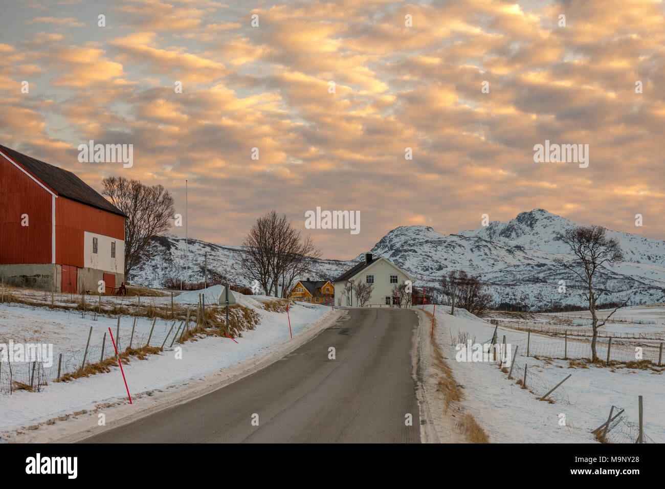 Lofoten is an archipelago in Norway. Its known for its dramatic scenery ...