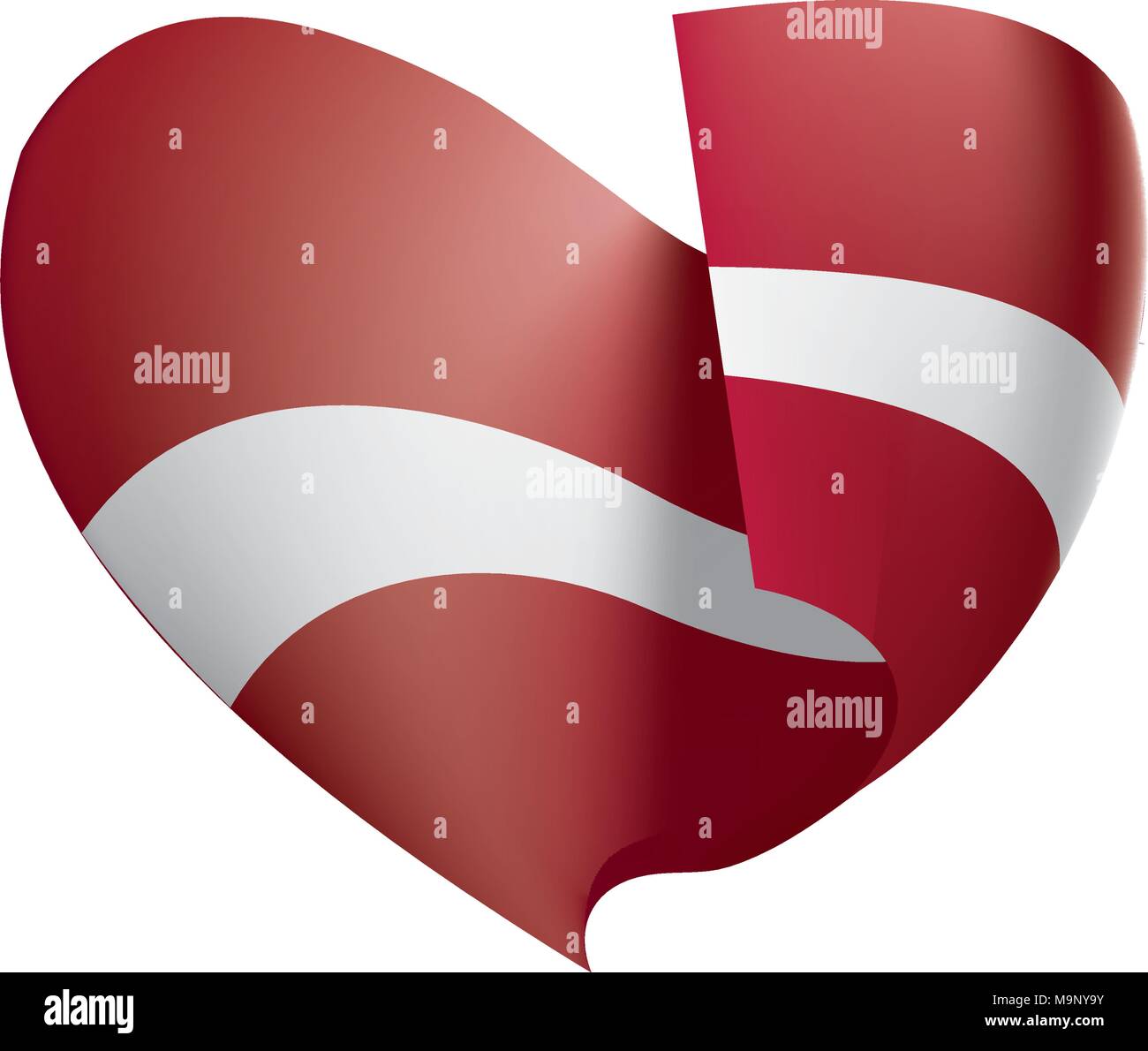 Latvia flag, vector illustration Stock Vector Image & Art - Alamy