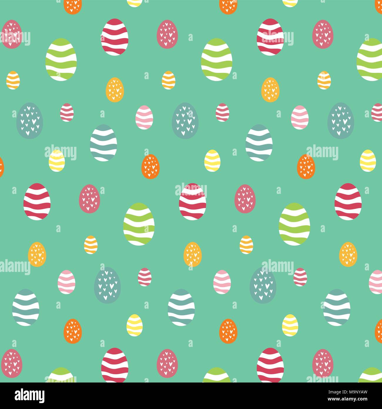 Easter pattern vector vectors hi-res stock photography and images - Alamy