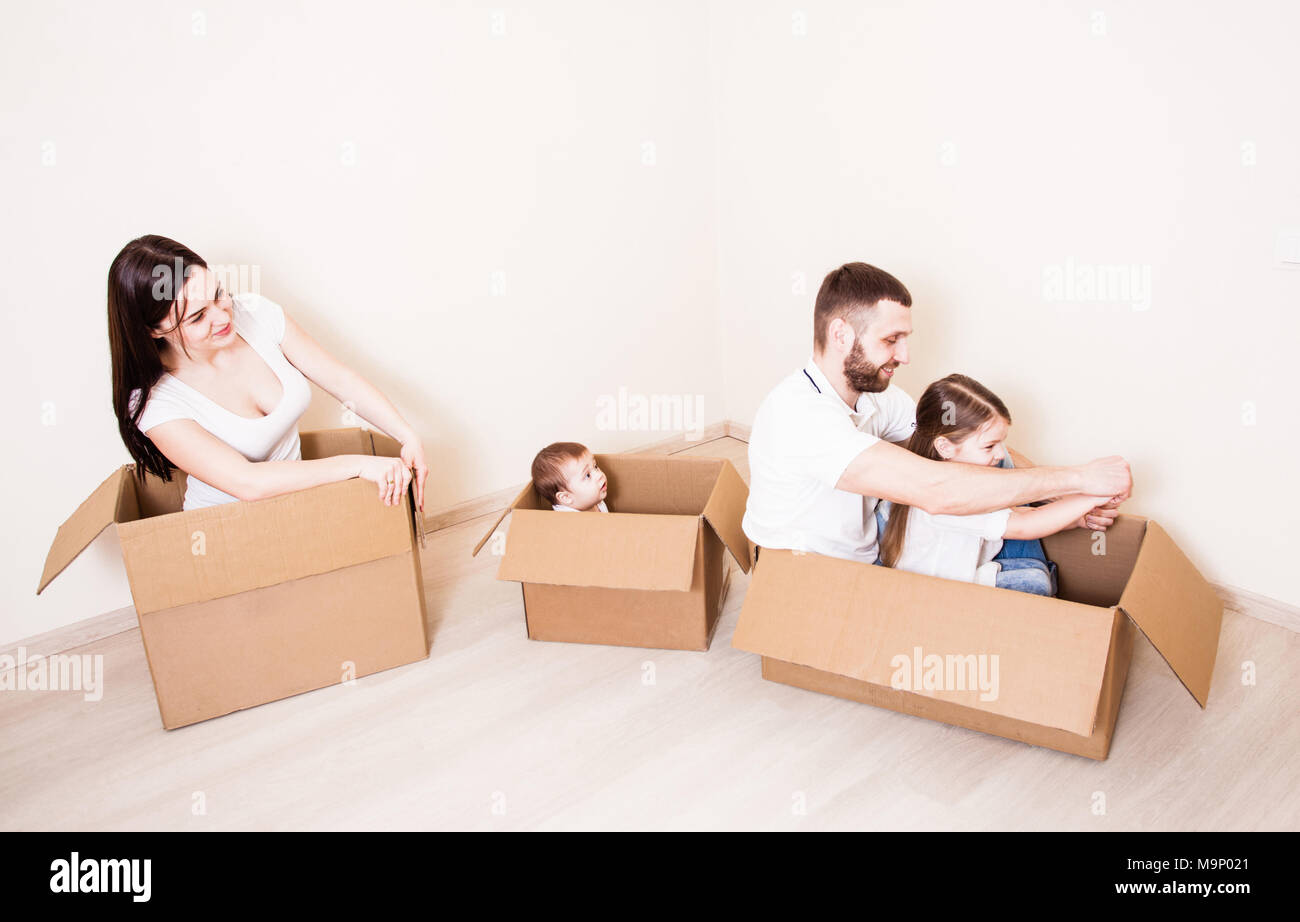 Cardboard train child hi-res stock photography and images - Alamy