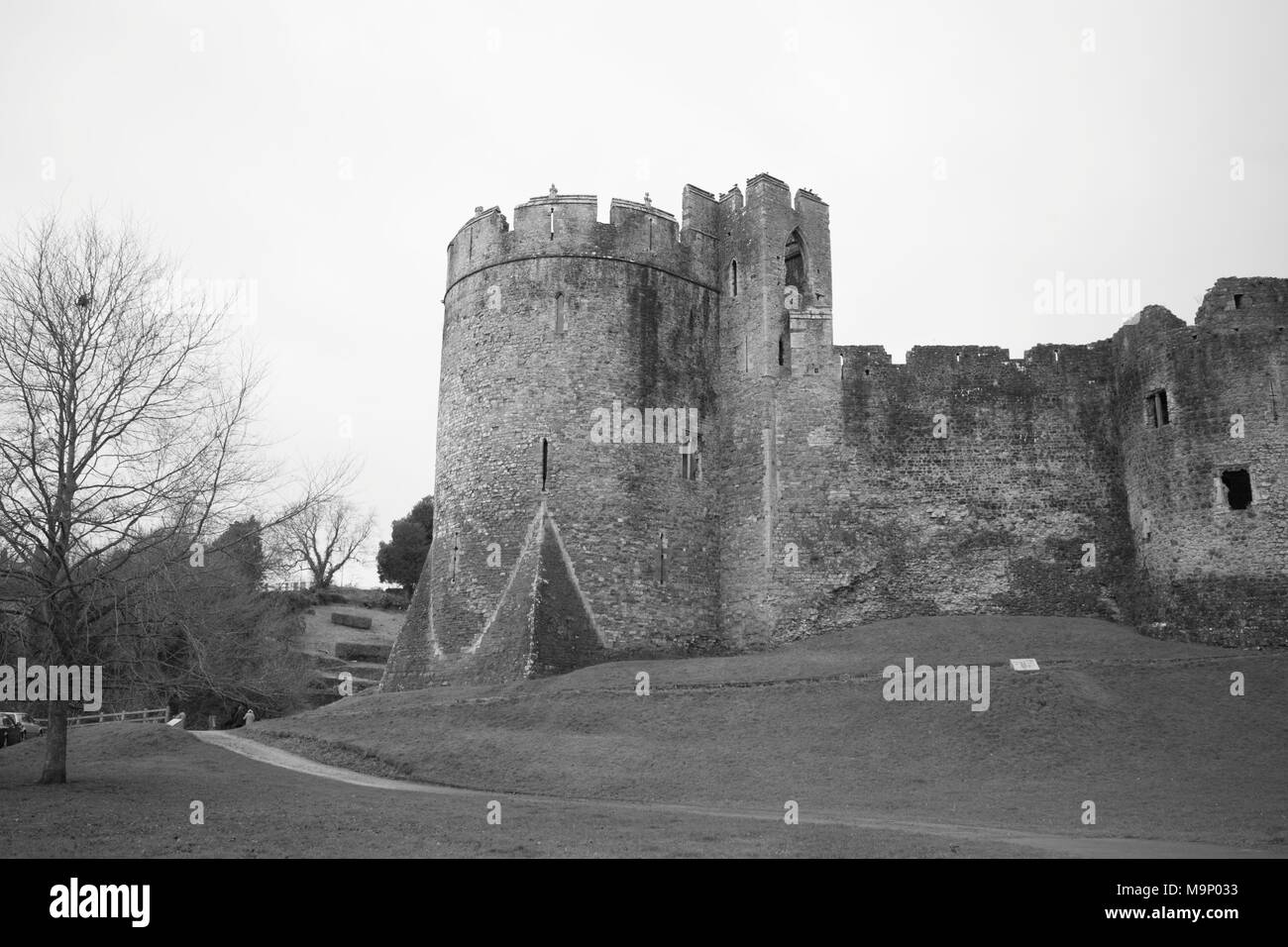 Chepstow castle and gates hi-res stock photography and images - Alamy