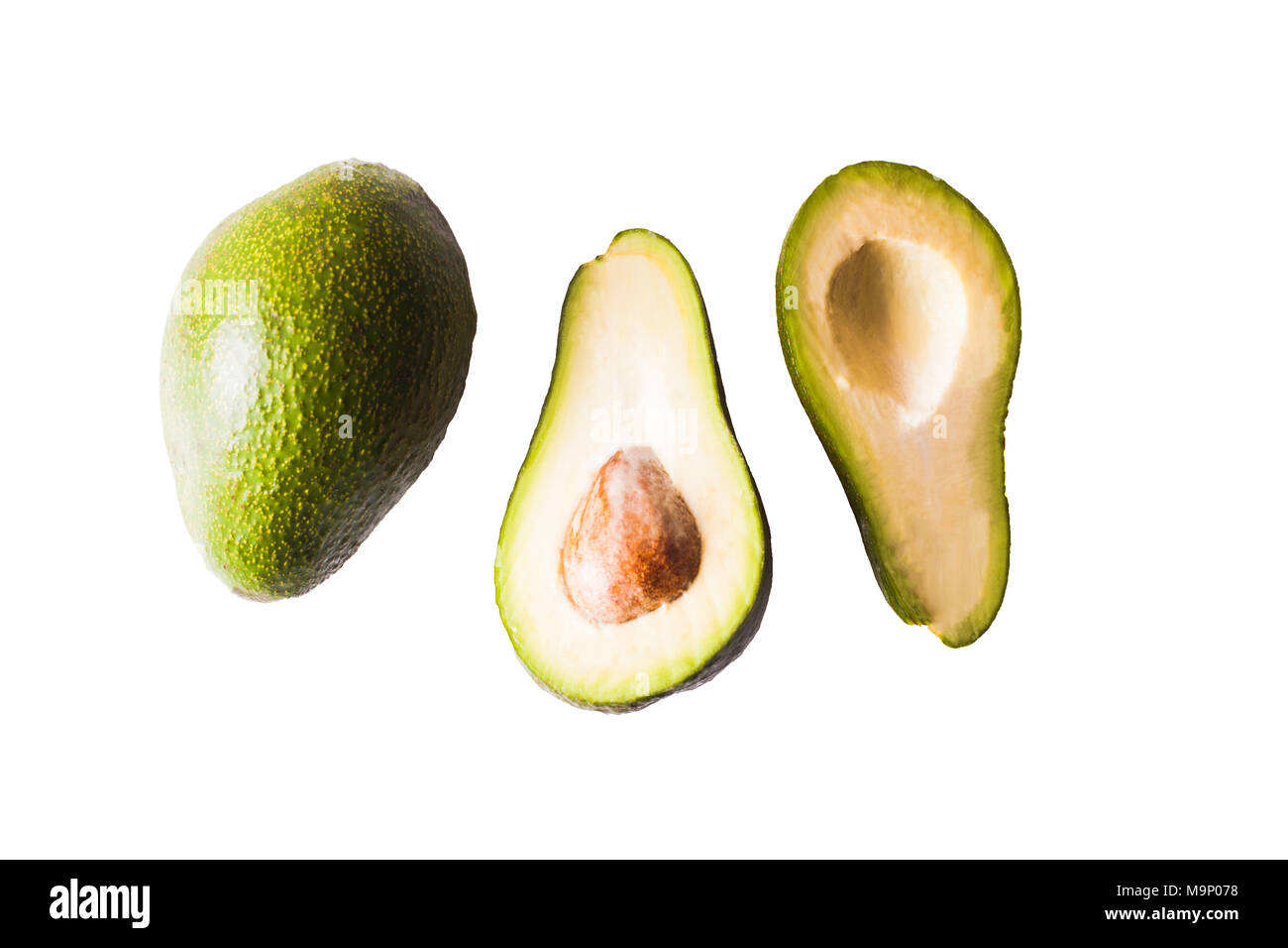 avocado isolated on white Stock Photo - Alamy