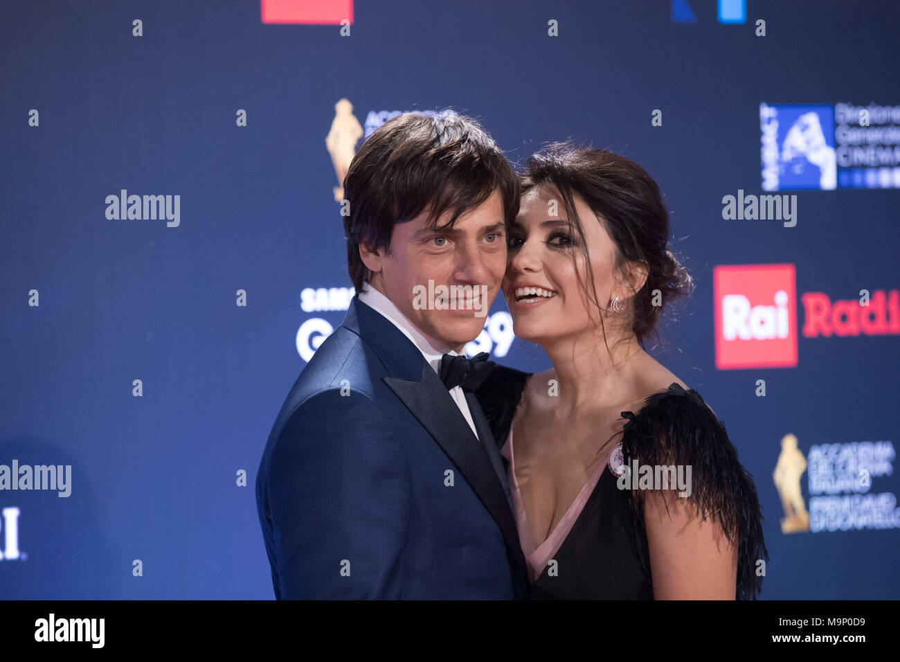 Red Carpet David di Donatello 2018 Stock Photo - Alamy