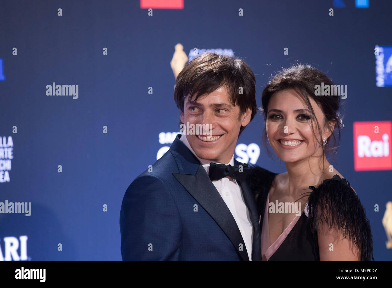 Red Carpet David di Donatello 2018 Stock Photo - Alamy