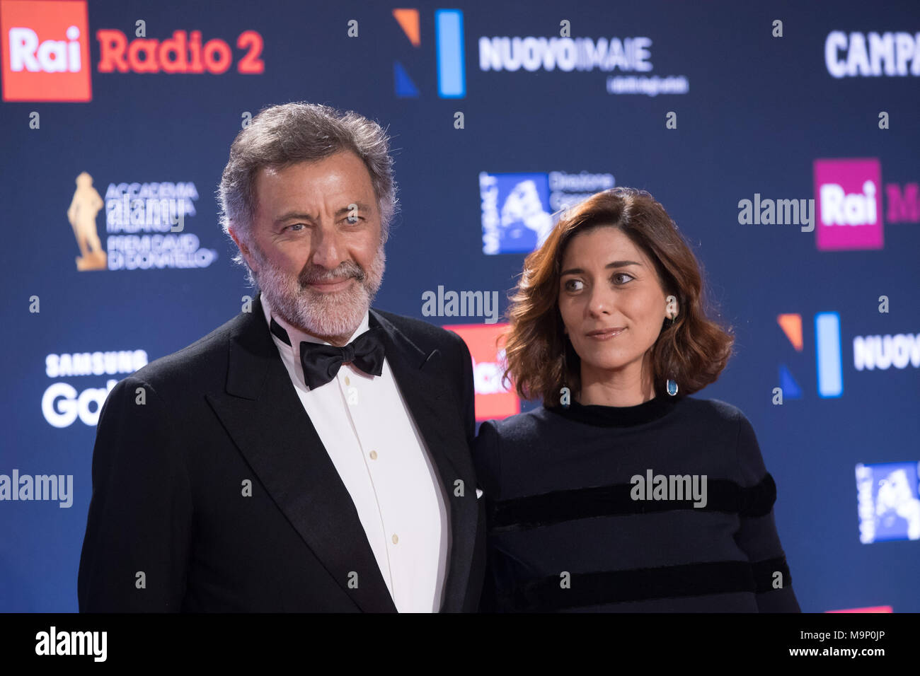 Red Carpet David di Donatello 2018 Stock Photo - Alamy
