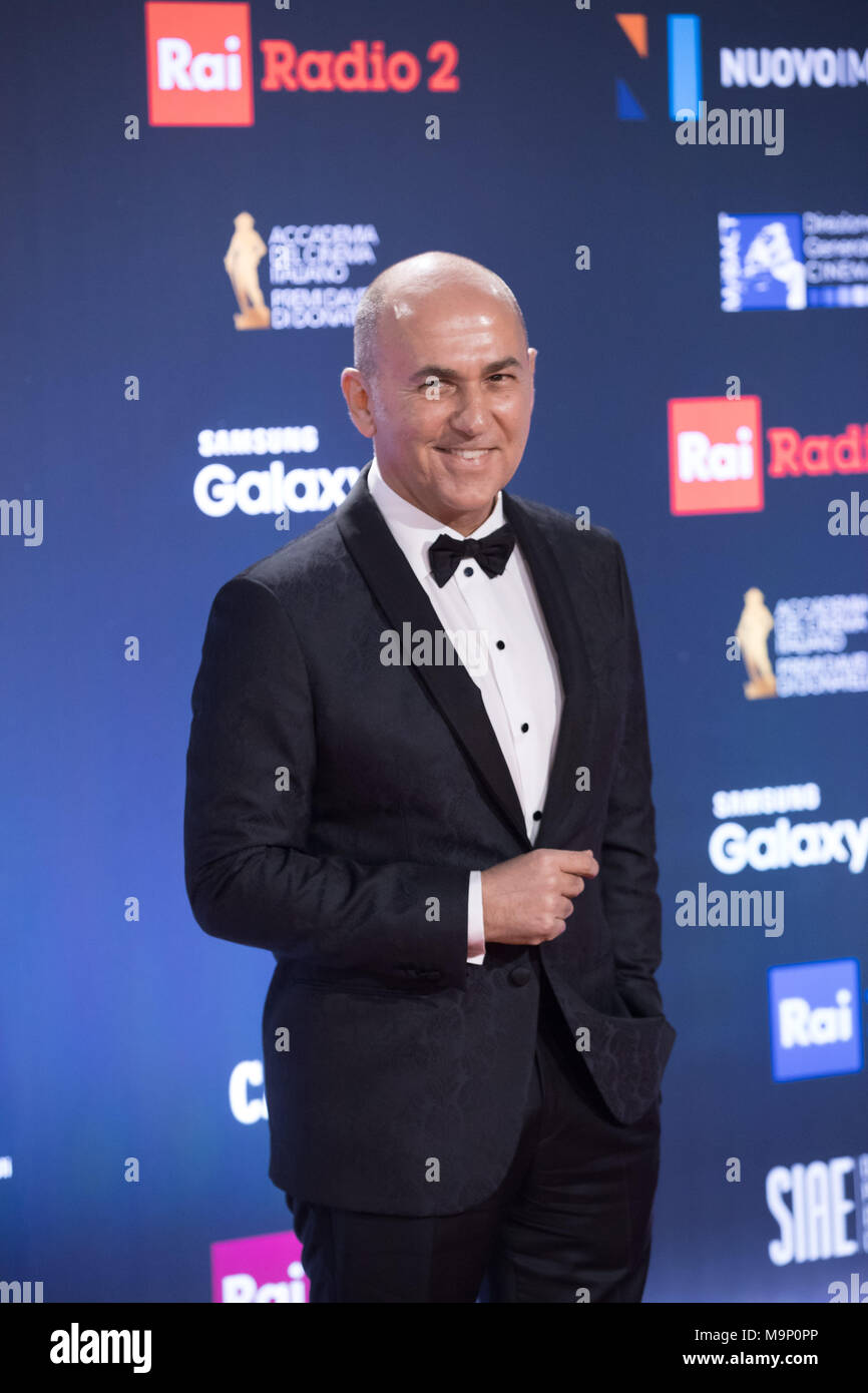 Red Carpet David di Donatello 2018 Stock Photo - Alamy