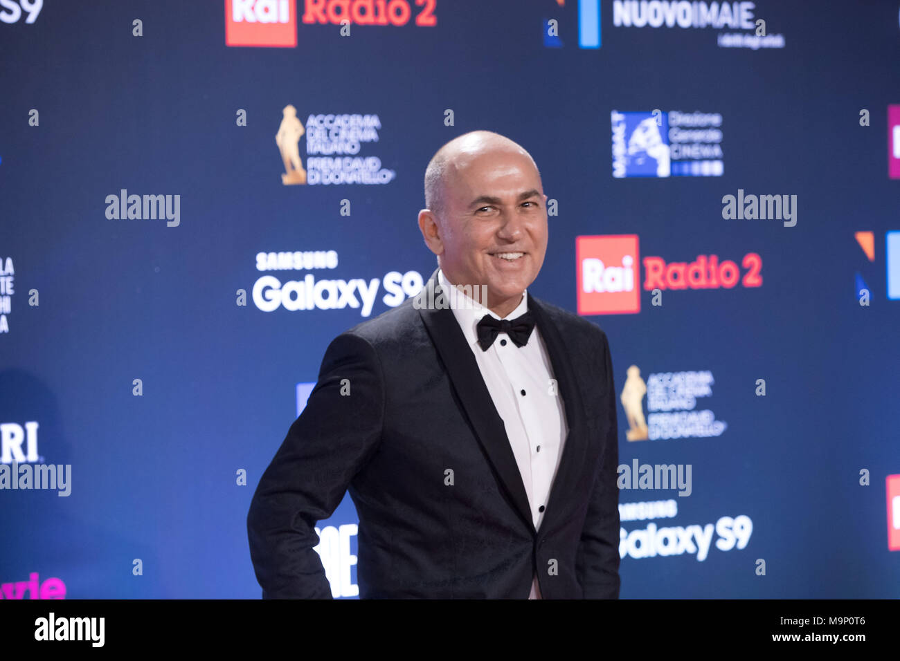 Red Carpet David di Donatello 2018 Stock Photo - Alamy