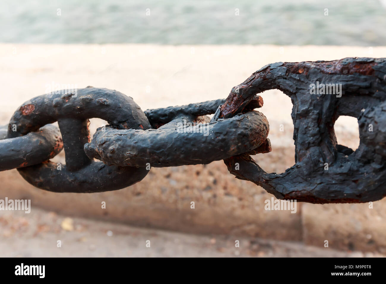 Rusty Chain Link Stock Photos & Rusty Chain Link Stock Images - Alamy