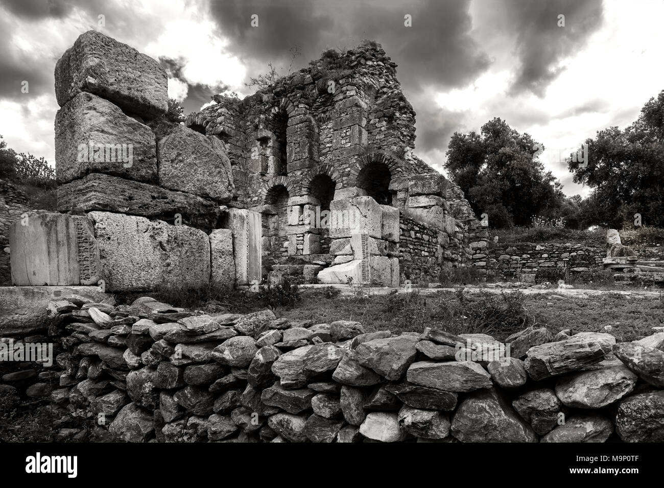 Nysa ancient city ,Sultanhisar,Aydin,Turkey Stock Photo - Alamy