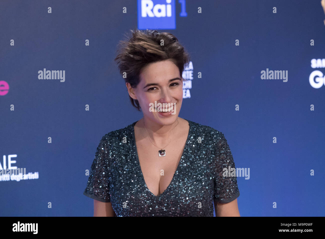 Red Carpet David di Donatello 2018 Stock Photo - Alamy