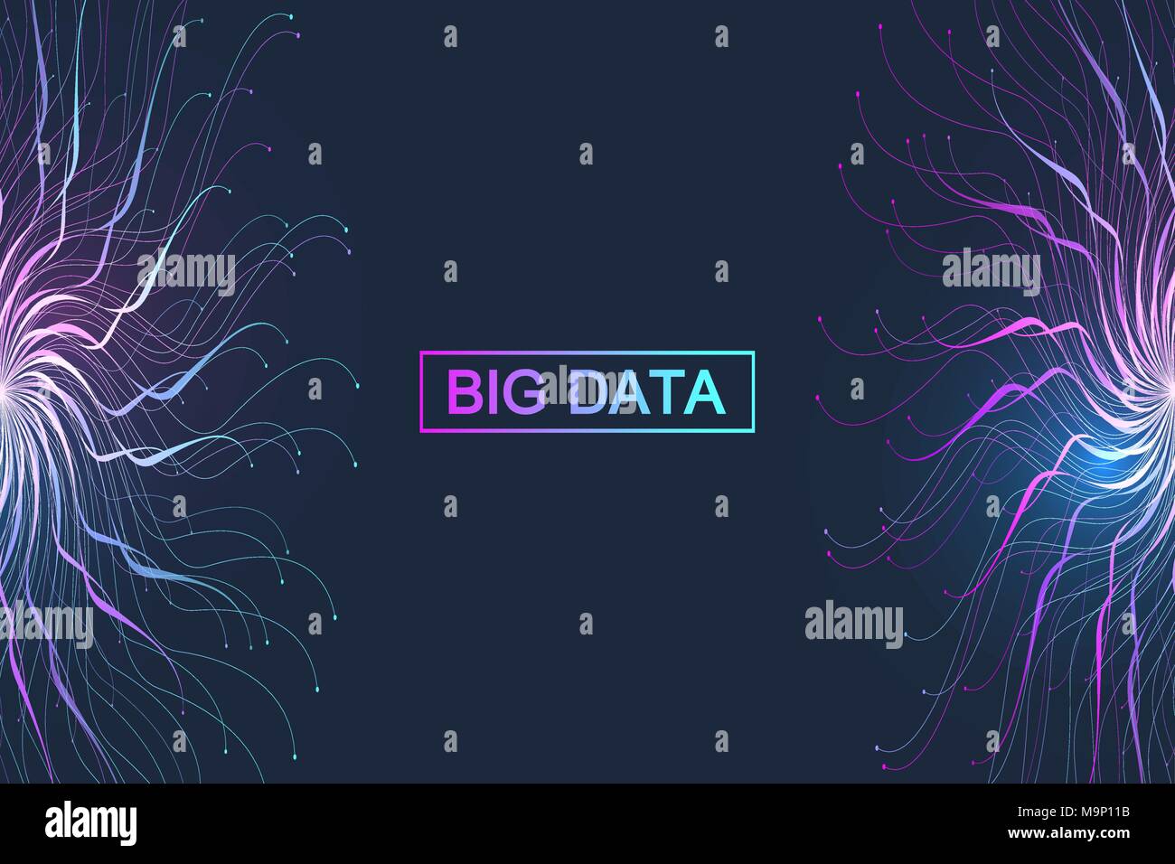 Big Data Visualization Graphic Abstract Background Communication Perspective Backdrop