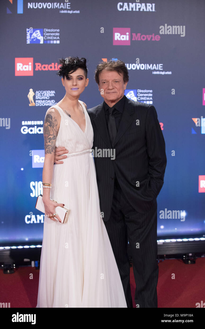 Red Carpet David di Donatello 2018 Stock Photo - Alamy