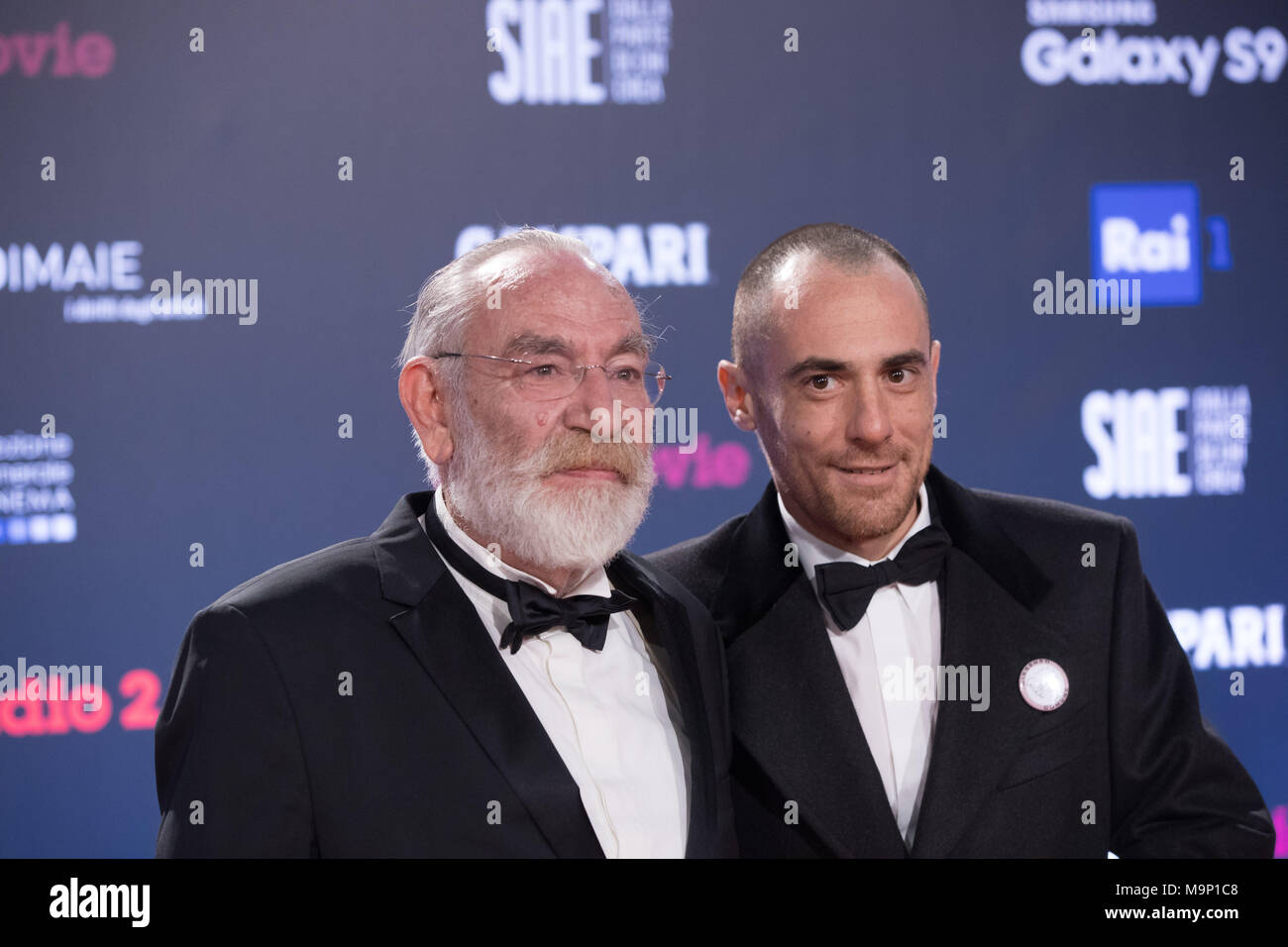 Red Carpet David di Donatello 2018 Stock Photo - Alamy