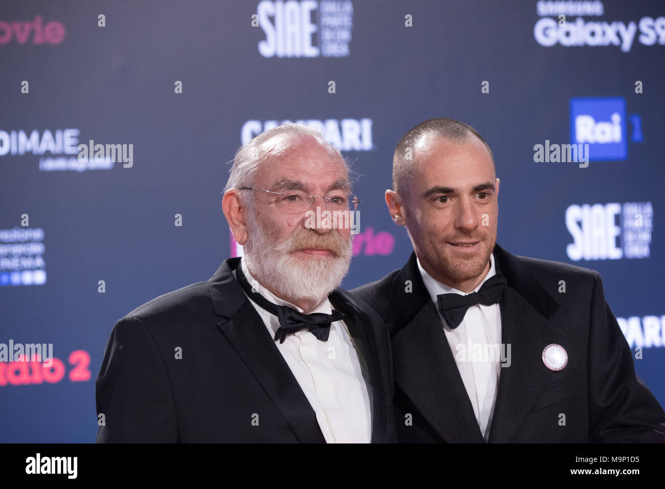 Red Carpet David di Donatello 2018 Stock Photo - Alamy