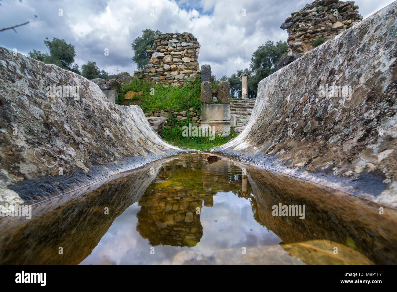 Nysa ancient city ,Sultanhisar,Aydin,Turkey Stock Photo - Alamy