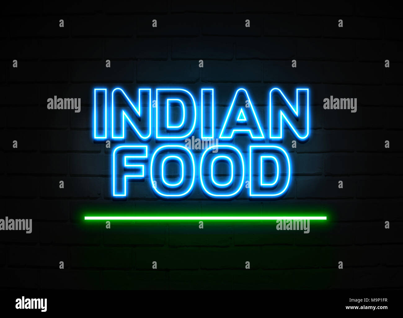 Indian food sign hi-res stock photography and images - Alamy