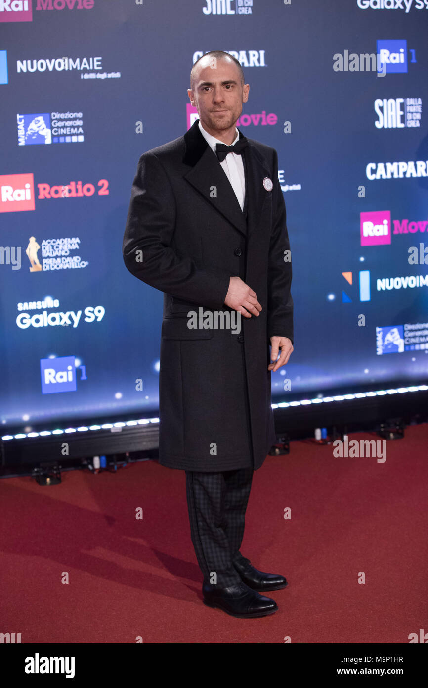 Red Carpet David di Donatello 2018 Stock Photo - Alamy