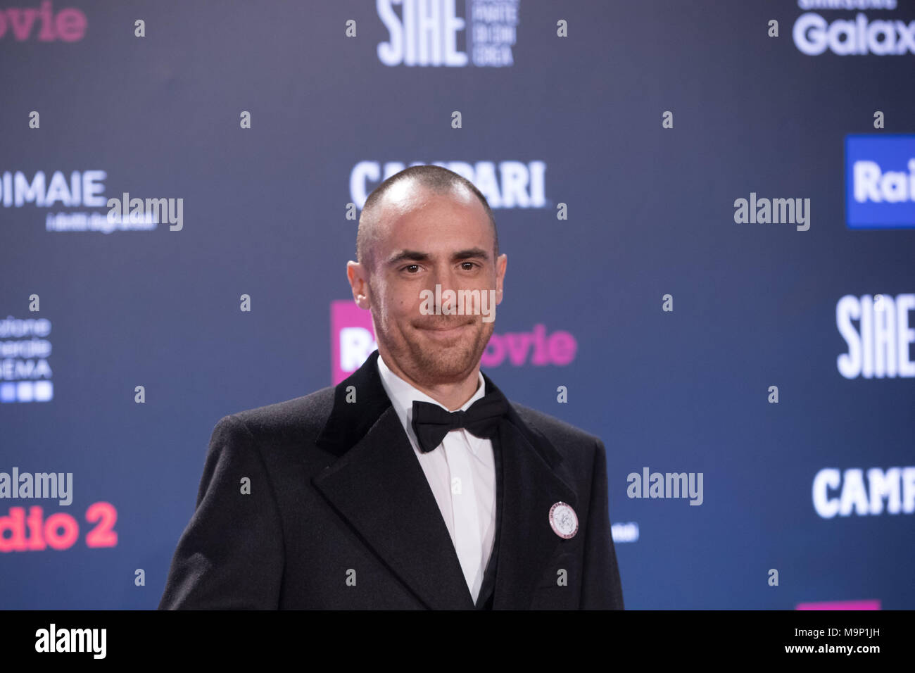 Red Carpet David di Donatello 2018 Stock Photo - Alamy
