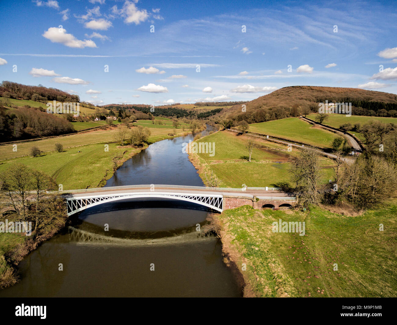Wye valley wales hi-res stock photography and images - Alamy