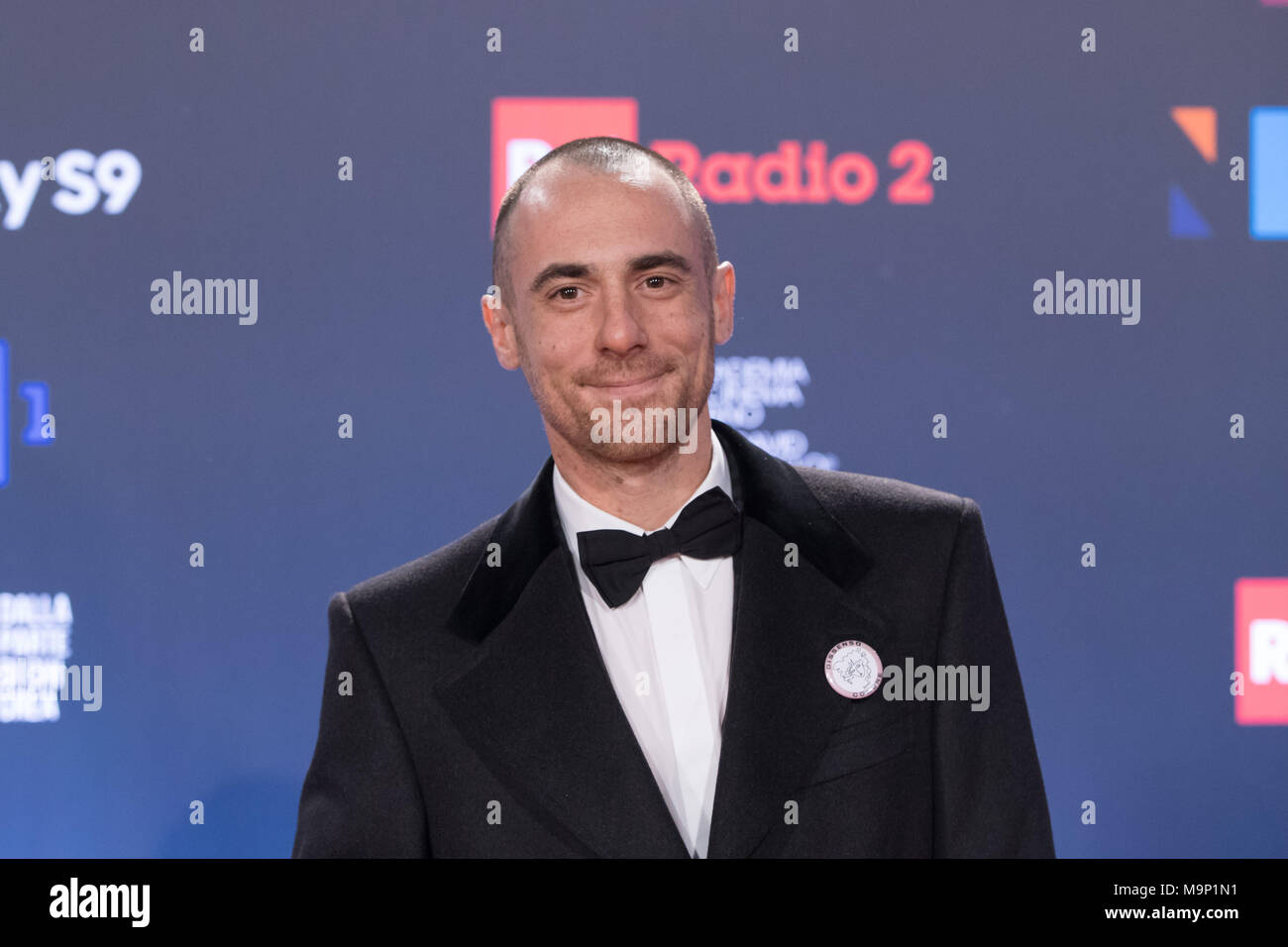 Red Carpet David di Donatello 2018 Stock Photo - Alamy