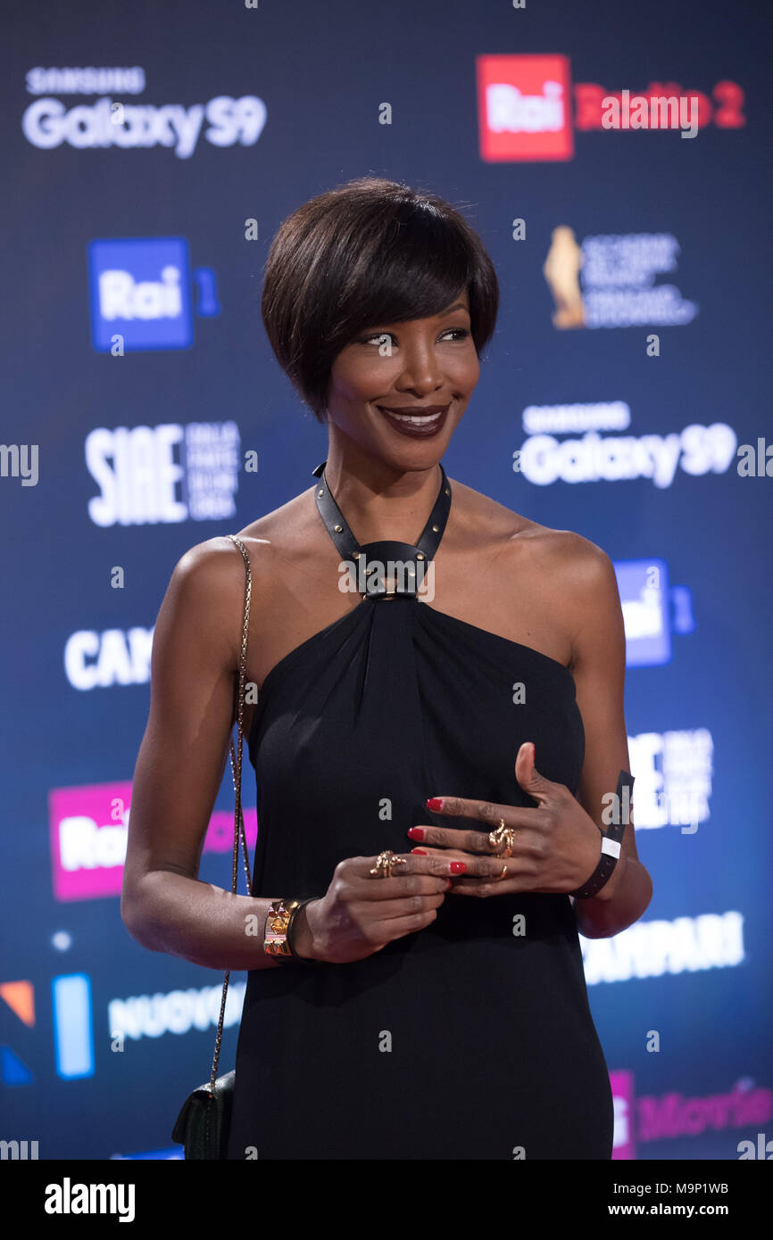 Red Carpet David di Donatello 2018 Stock Photo - Alamy