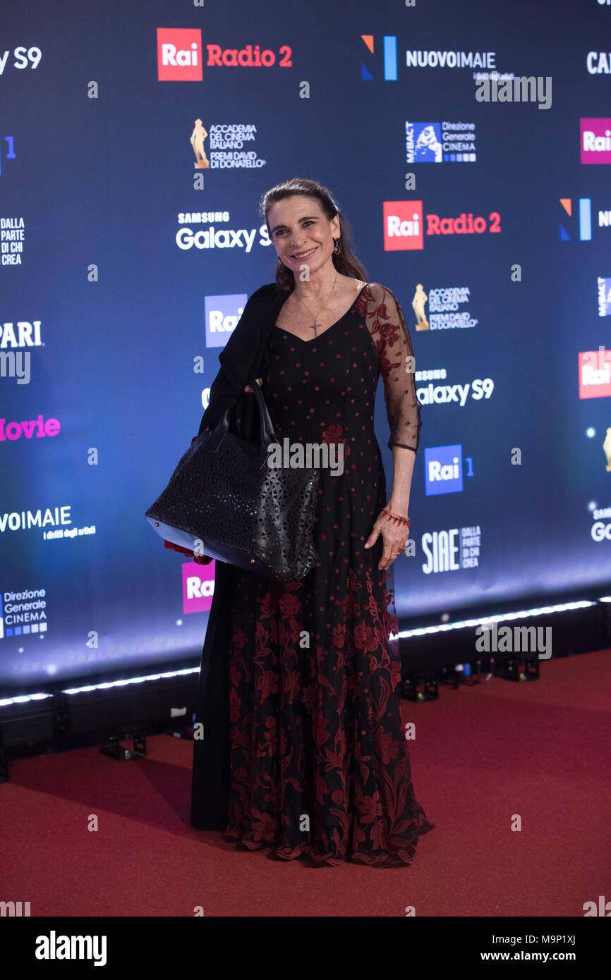 Red Carpet David di Donatello 2018 Stock Photo - Alamy