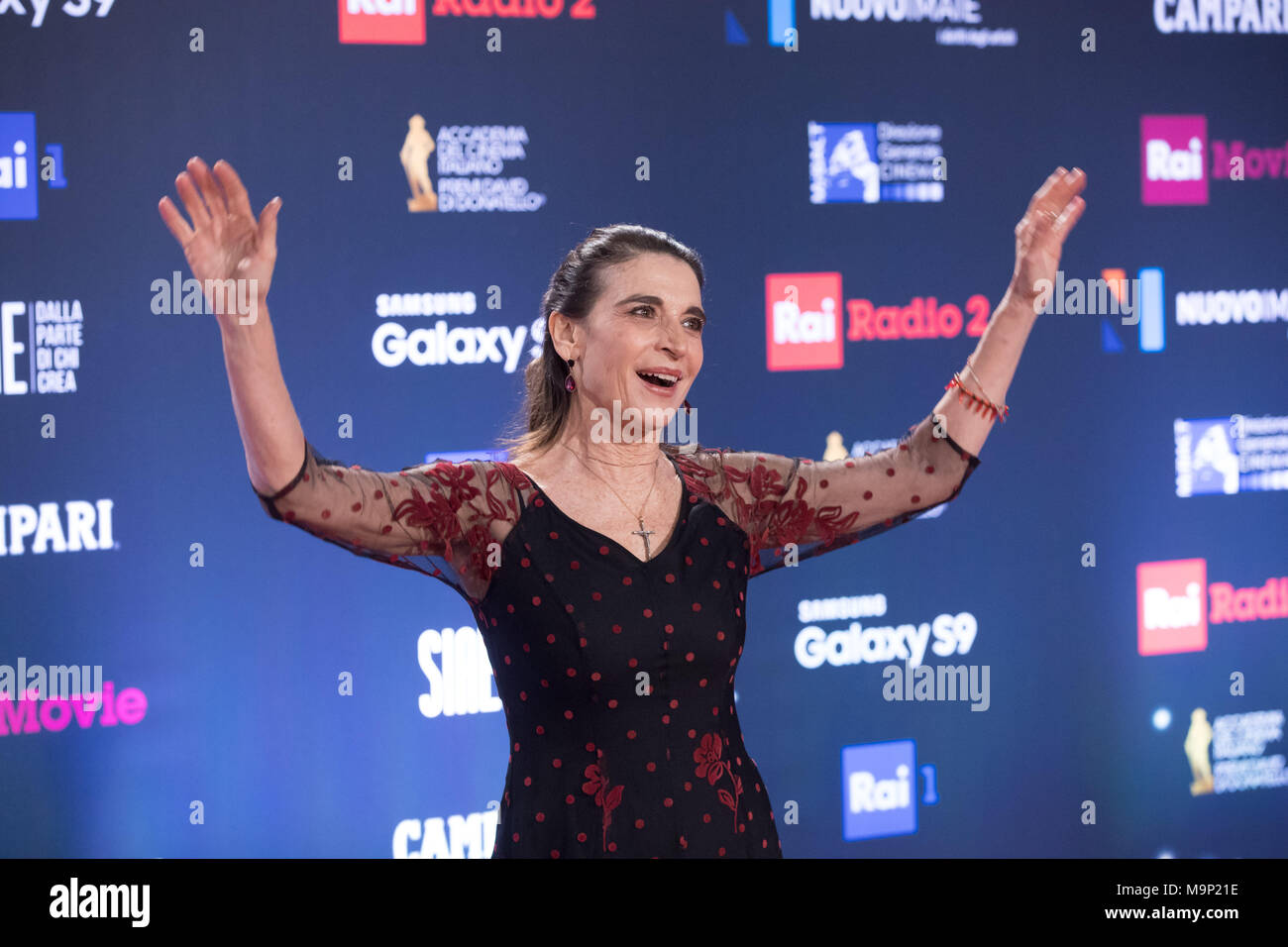 Red Carpet David di Donatello 2018 Stock Photo - Alamy