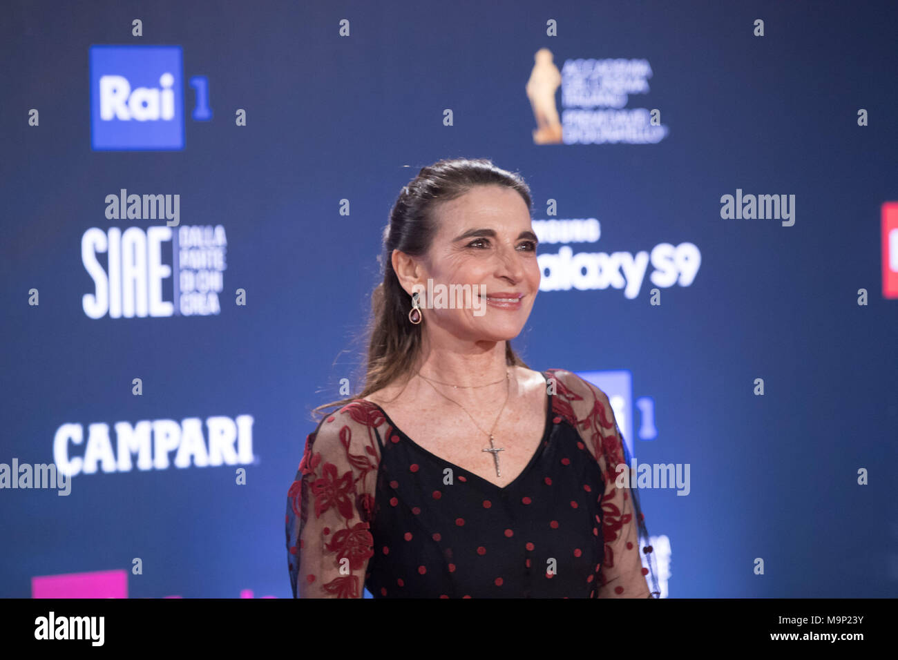 Red Carpet David di Donatello 2018 Stock Photo - Alamy