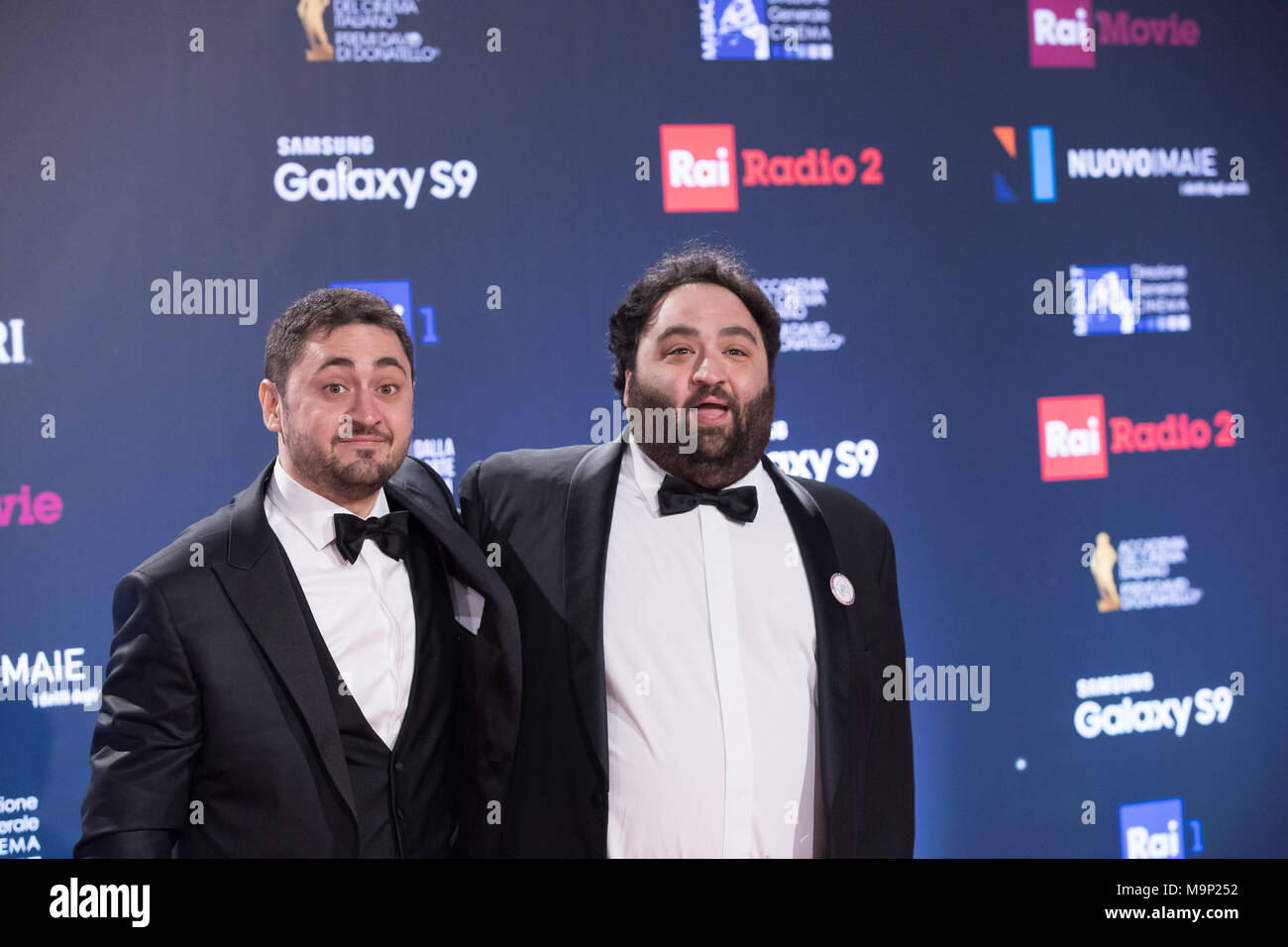 Red Carpet David di Donatello 2018 Stock Photo - Alamy