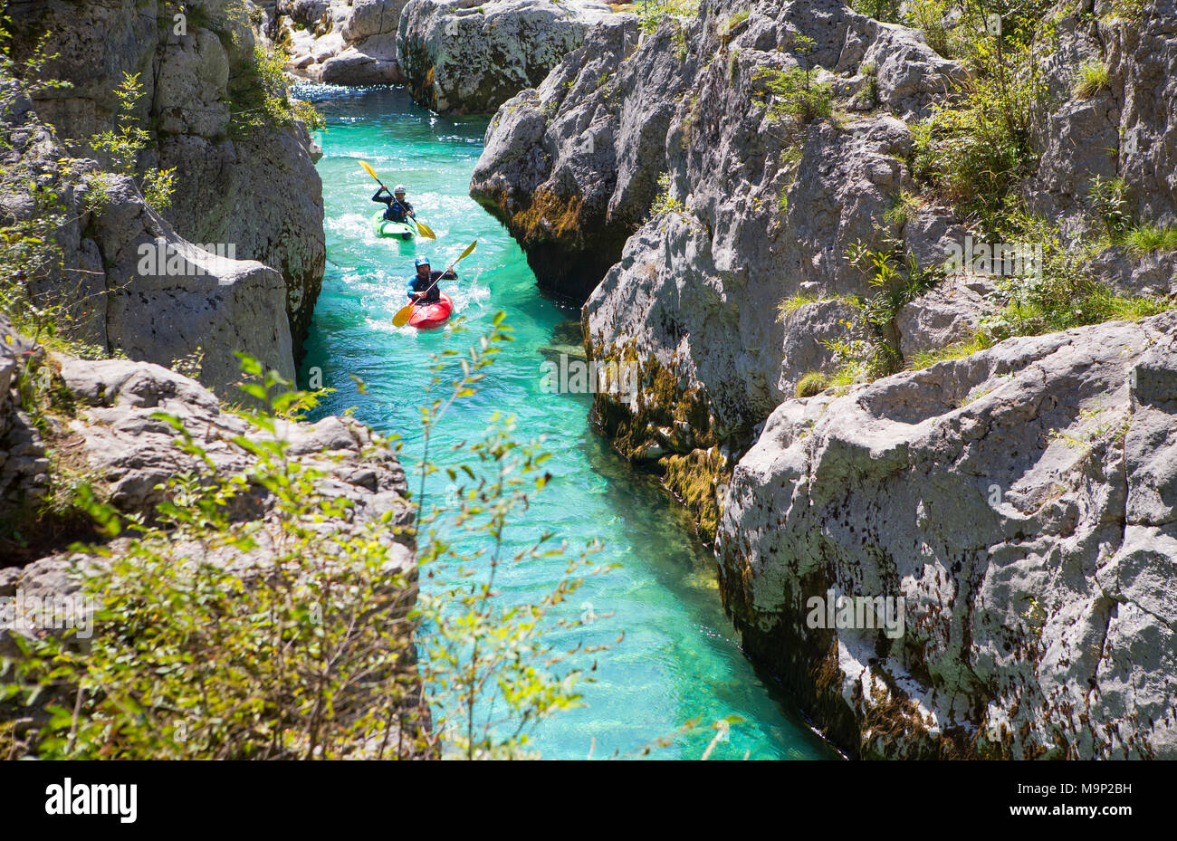 Emerald Green Water