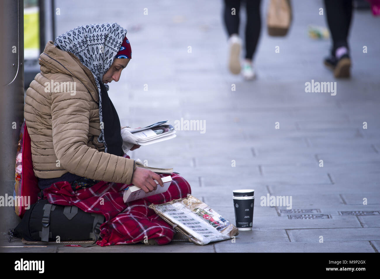 Homelessness in Scotland's capital Edinburgh. Featuring: Homeless ...