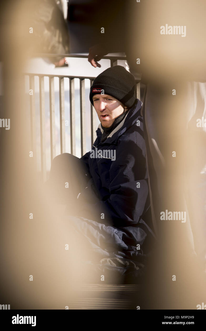 Homelessness in Scotland's capital Edinburgh. Featuring: Homeless ...