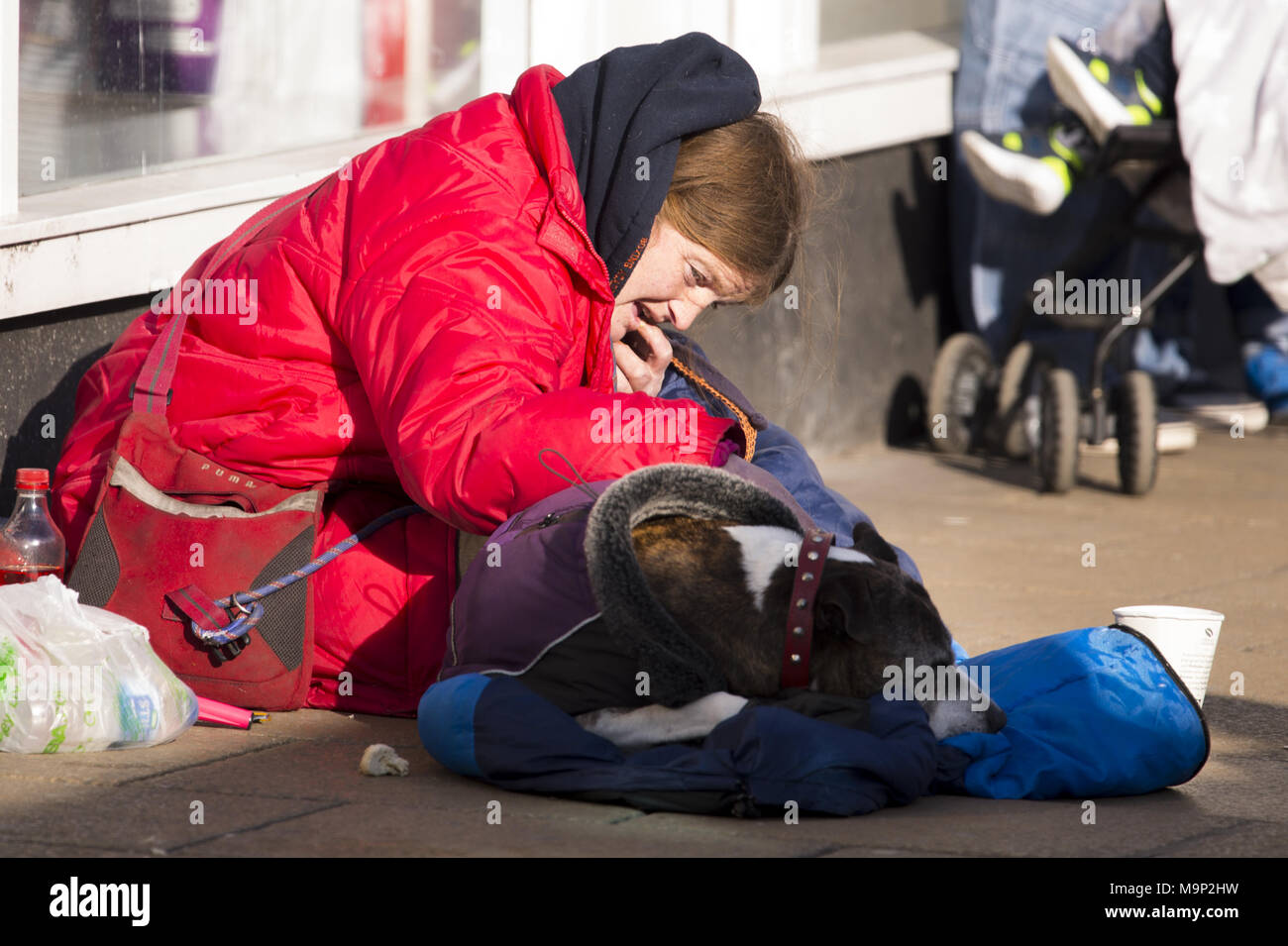 Homelessness in Scotland's capital Edinburgh. Featuring: Homeless ...