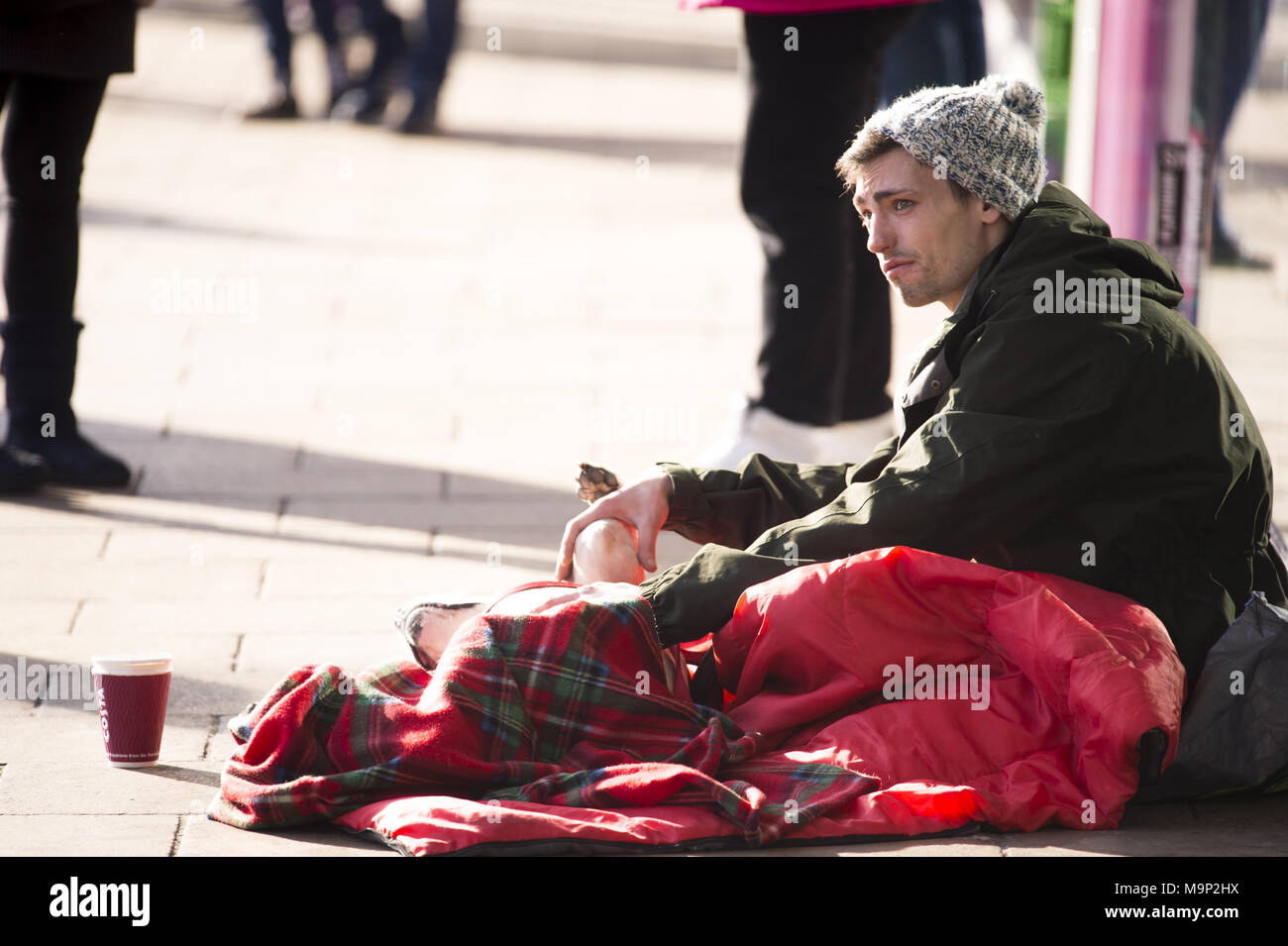 Homelessness in Scotland's capital Edinburgh. Featuring: Homeless ...