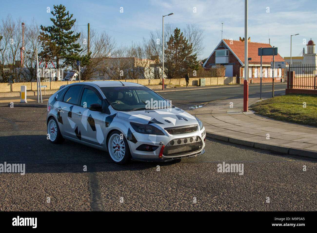 2011 modified black white Ford Focus Zetec TDCI 109l; North-West ...
