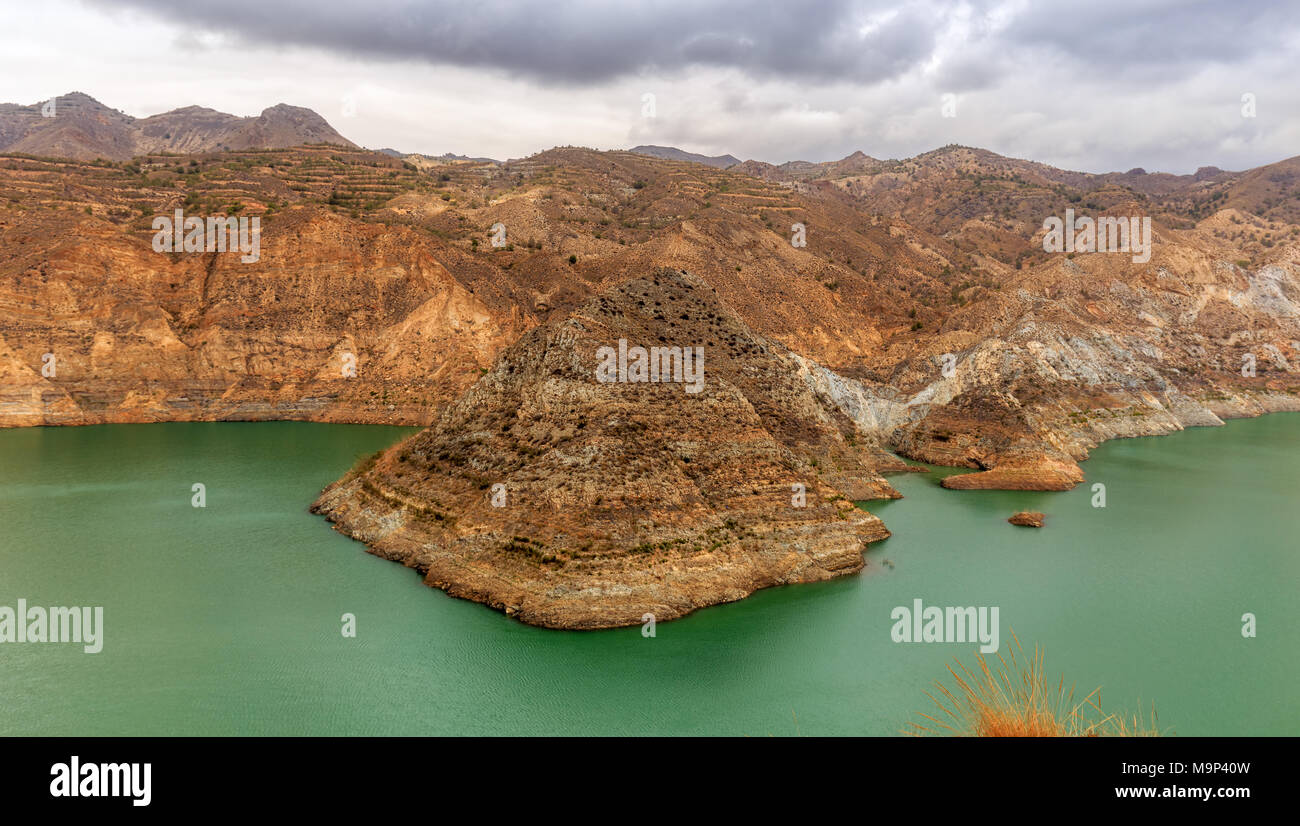 Cuevas del Almanzora Reservoir Stock Photo - Alamy