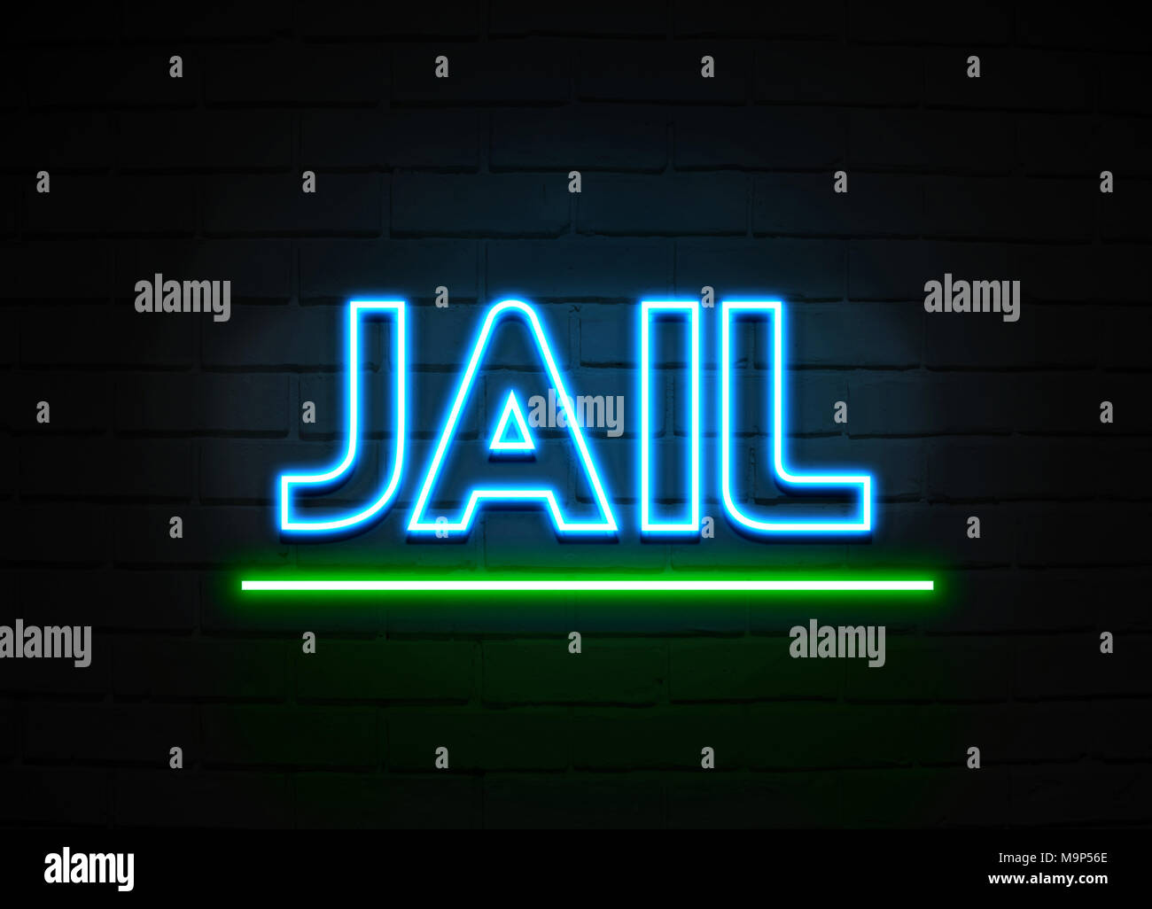 Jail sign hi-res stock photography and images - Alamy