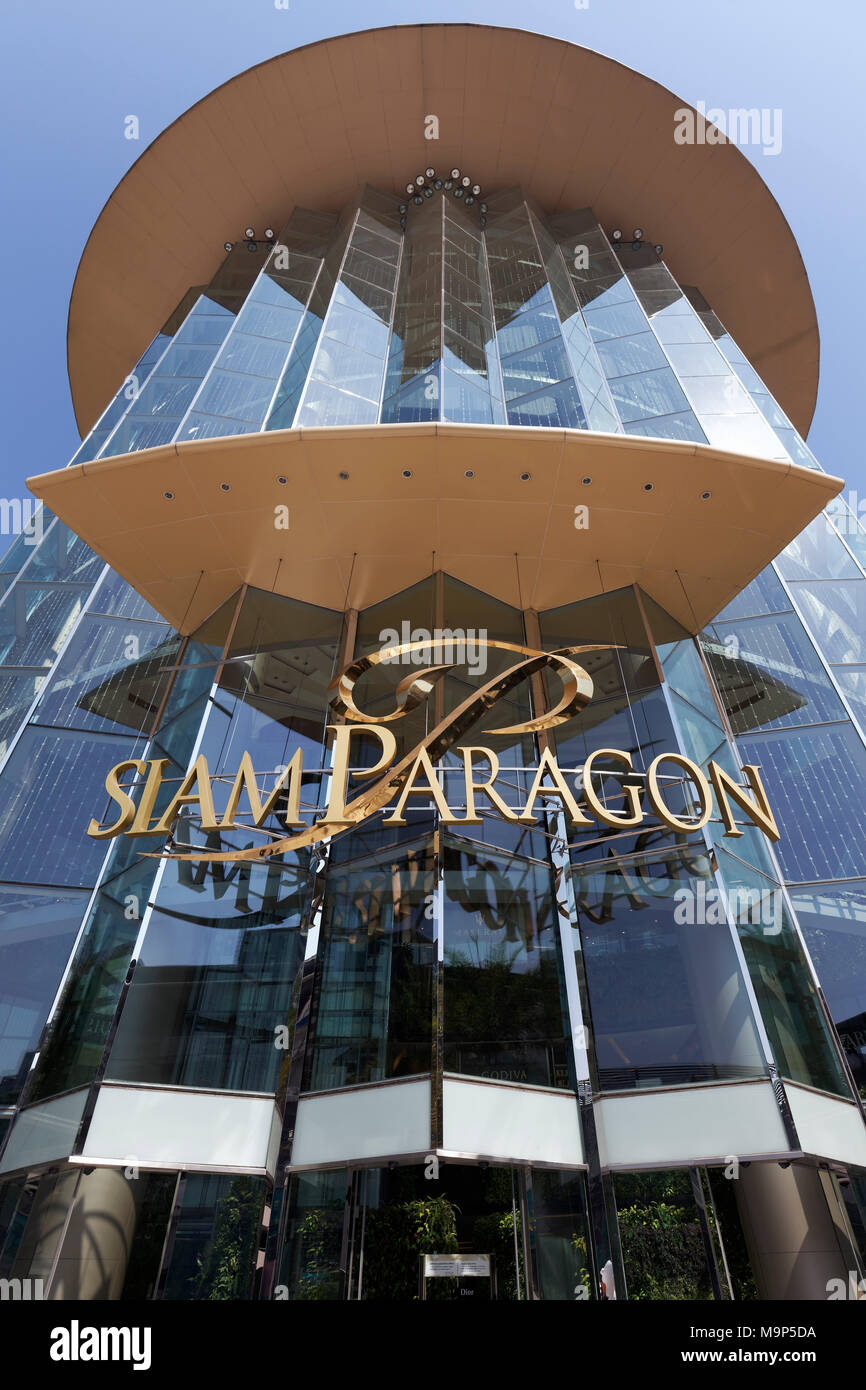 Siam Paragon, Luxury Shopping Center, Siam Square, Pathum Wan, Bangkok ...